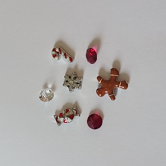 Jewelry | Christmas Floating Charm Set Worigami Owl Stones | Poshmark
